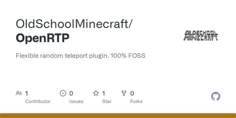 GitHub OldbabeMinecraft OpenRTP Flexible Random Teleport Plugin FOSS
