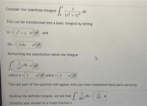 Solved S This Can Be Transformed Into A Basic Integral By