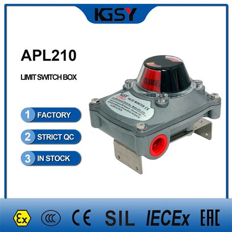 Original Hkc Limit Switch Box Apl 2n Series Valve Position Monitor Indicator Made In Korea