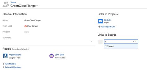 Linking Accounts To Jira Projects