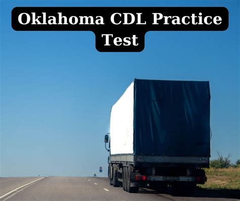 Oklahoma Ok Dmv Cdl Practice Test With Exams And Answers