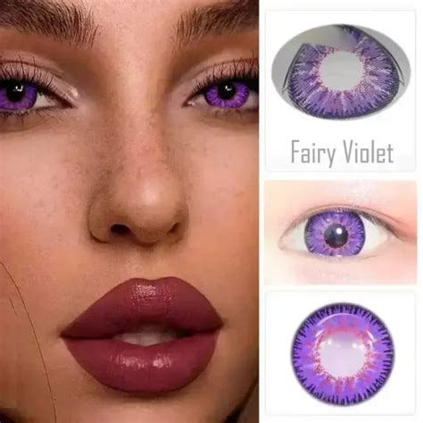 Violet Eye Contact Lenses Branclear Colored Contacts Official