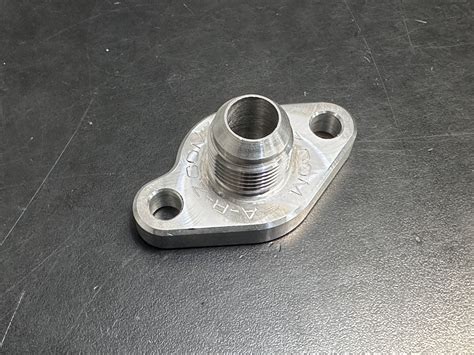 Turbo Oil Drain Flange W 10 Male Fitting