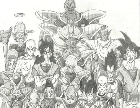 Dragon Ball Z Sketch At Explore Collection Of