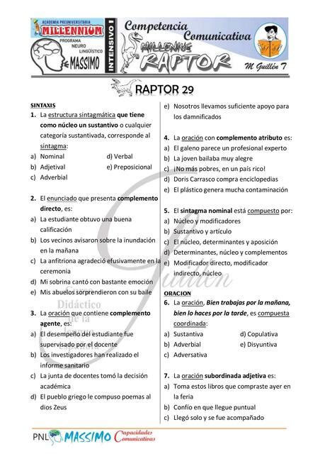 Sintaxis Iiii Repaso Albert Udocz