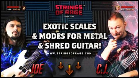 Exotic Scales And Modes For Metal Guitarists Strings Of Rage™