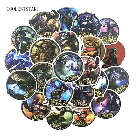 В переменного тока 50 100 шт упак легенды Лиги граффити наклейки для Чемодан ноутбук