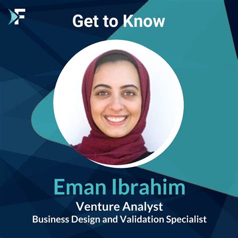 Futuresight On Linkedin Our Venture Analyst Eman Ibrahim Shares Valuable Advice She Herself Has