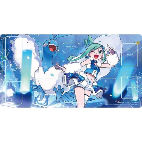 プレイマット『チルタリス＆ルチア』【サプライ】 カードラッシュ ポケモン