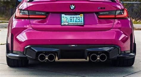 Pink Bmw M3 G80 Holds A Special Place In The World Of Tuned Cars