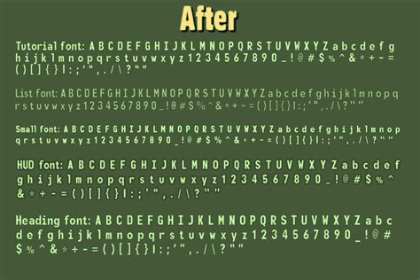 Fonts Image Vanilla UI Plus Mod For Fallout New Vegas ModDB