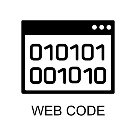 web code vector icon 22763689 vector art at vecteezy