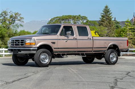 Original Owner 1997 Ford F 350 Xlt Crew Cab Power Stroke 4x4 For Sale
