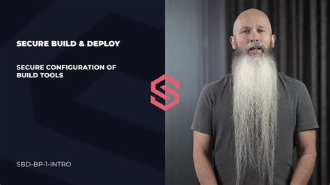 Secure Build And Deploy Secure Configuration Of Build Tools Youtube