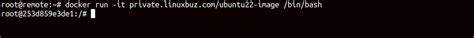 How To Set Up A Private Docker Registry On Linux Earthly Blog