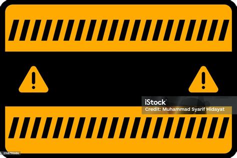 Warning Frame Stock Illustration Download Image Now Abstract