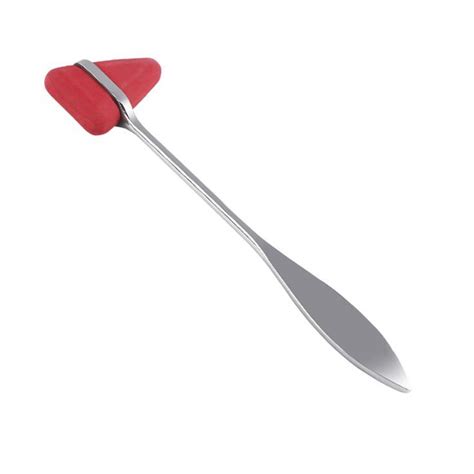 Taylor Neuro Reflex Tendon Hammer With Stealth Red Head Stainless Steel