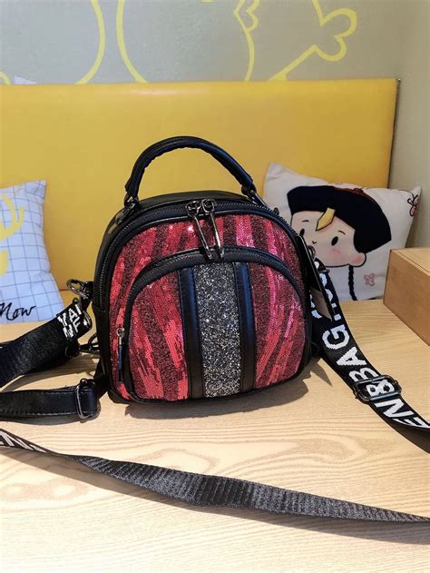 Стразы Модный женский рюкзак для отдыха корейский женский рюкзак повседневные дорожные сумки