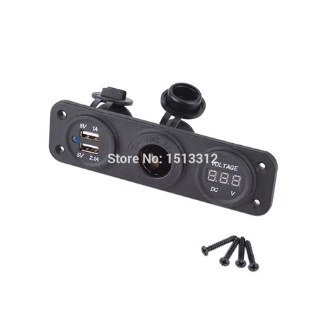 Autolader Motorfiets Dual Usb Adapter V V Si Grandado