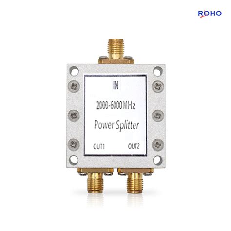 High Quality 2 Way Sma Combiner 2 To 6 Ghz Microstrip Power Divider