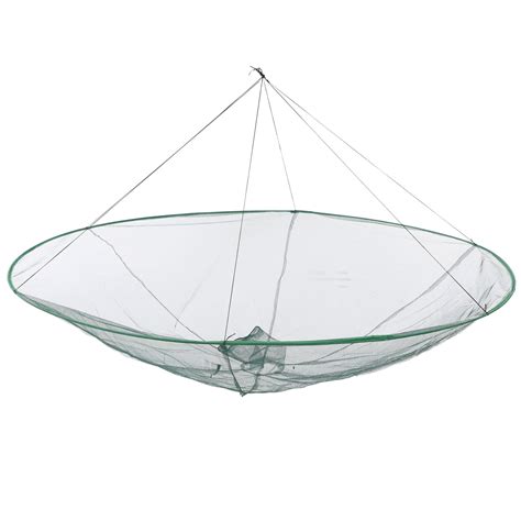 Circular Drawable Foldable Fishing Net 150cm High Strength Nylon Mesh