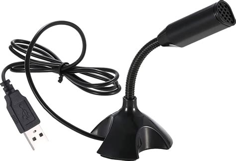 Amazon Com BLAPSURO Mini USB Microphone For Desktop Computer And Laptop Portable USB Condenser