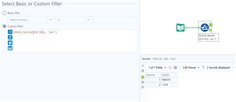 Solved Filter By Anything Containing A Numeric Character Alteryx