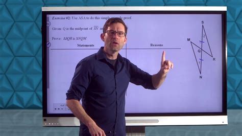 Common Core Geometry Unit 3 Lesson 3 Triangle Congruence Theorems Youtube