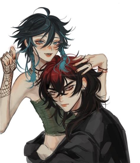 Venti X Diluc Explore Tumblr Posts And Blogs Tumgik