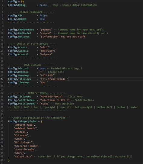 PAID ESX QBCORE Menu PED Admin FiveM Releases Cfx Re Community