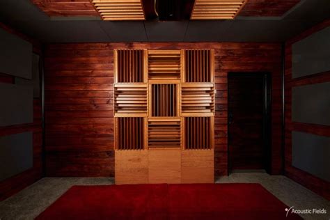 Sound Diffuser Placement Acoustic Fields