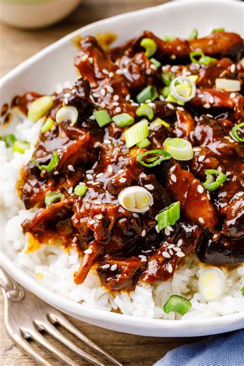 Easy Crockpot Teriyaki Chicken Thigh Recipe Love This Miss Wish