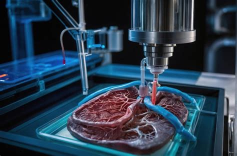 Advanced Bioprinting Equipment In A Laboratory Premium Ai Generated Image