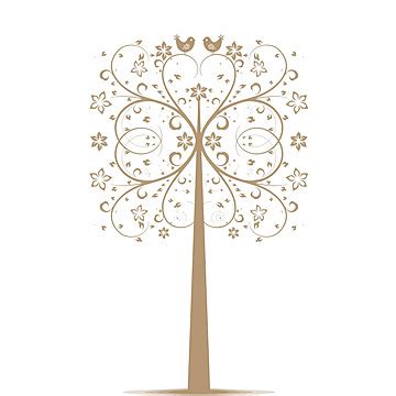 Art Tree Design Tree Symbol Vector Design Tree Symbol PNG And Vector With Transparent