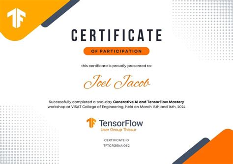 Joel Jacob On Linkedin Ai Generativeai Tensorflow Machinelearning Datascience…