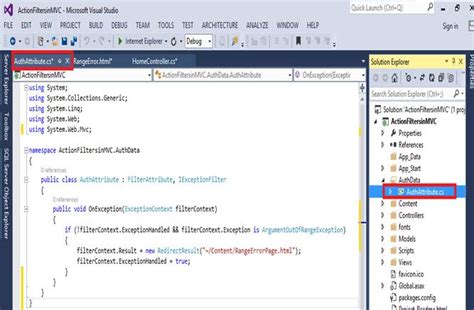 Filters In Asp Net Mvc