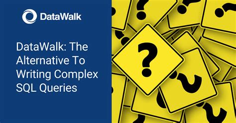 DataWalk Visual Querying Complex Queries
