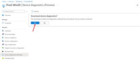 collect intune logs from mem portal diagnostic data htmd blog