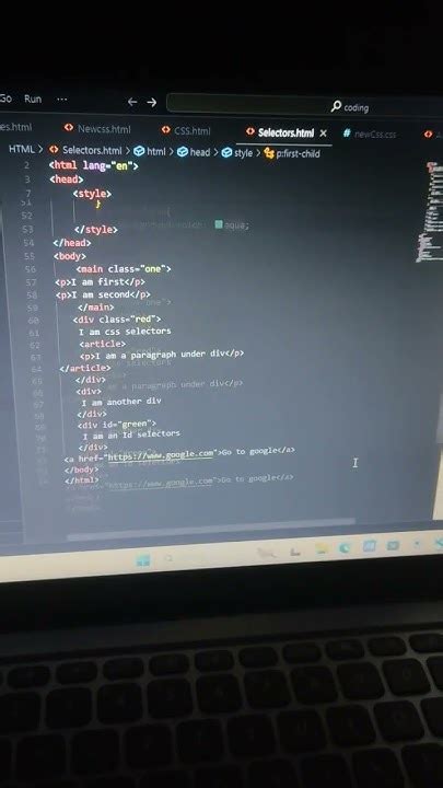Selectors In Css Webdevelopment Trendingshorts Trending Viral Youtube