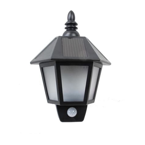 Hexagon IR Motion Sensor Wall Mounted Plastic LED Light LED Motion Sensor Light And LED Garden