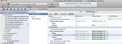 Iphone Code Sign Error Provisioning Profile Cant Be Found Stack Overflow