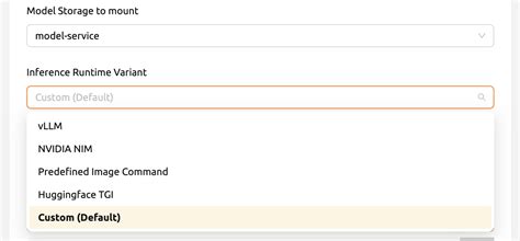 model serving — backend ai webui user guide 25 05 documentation