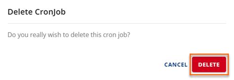 how do i create and manage a cron job in customer portal