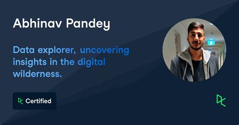 Abhinav Pandey Data Analytics Engineer