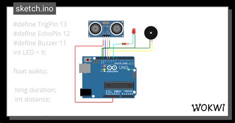 Ultrasonik Copy Wokwi Esp32 Stm32 Arduino Simulator