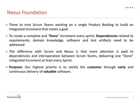 Scaling Scrum Seamlessly With Nexus PPT