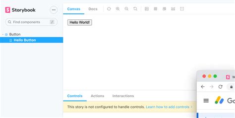 ゼロから始めるstorybook入門react編 アールエフェクト