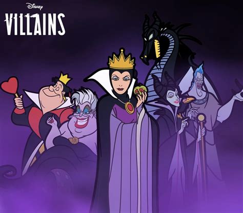 Disney Cartoon Villains Disney Villains Friends Disney Villains