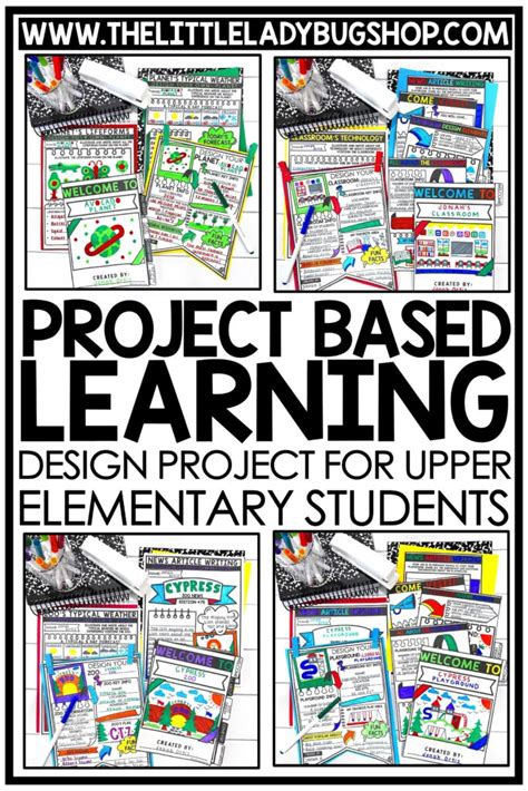 Project Based Learning Activities For Upper Elementary Students
