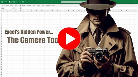 Unleash Excels Hidden Power With Its Camera Tool